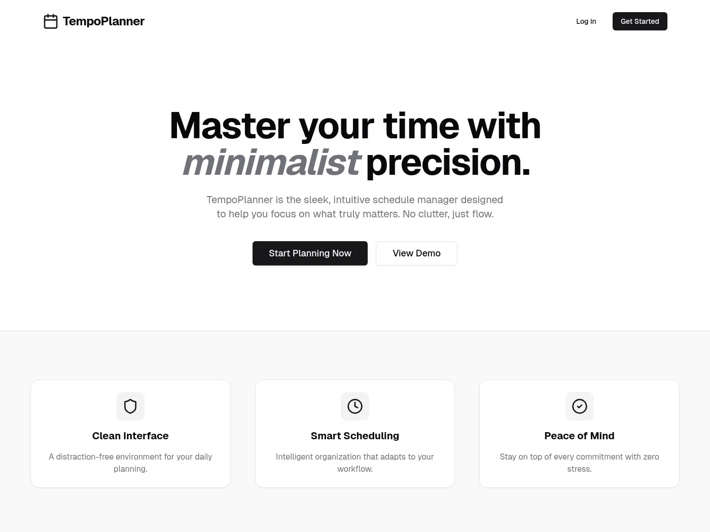 TempoPlanner