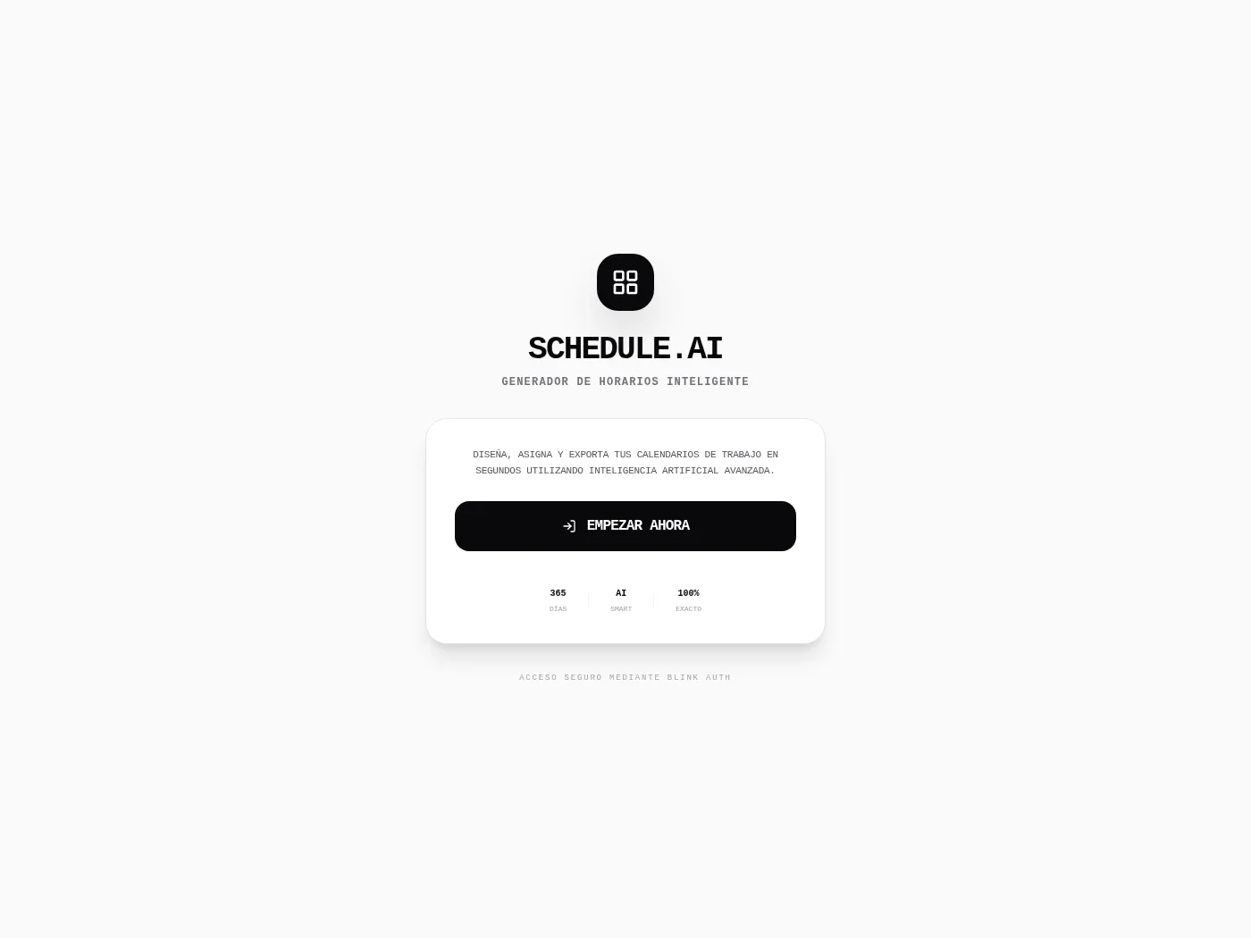 Schedule Spreadsheet Maker