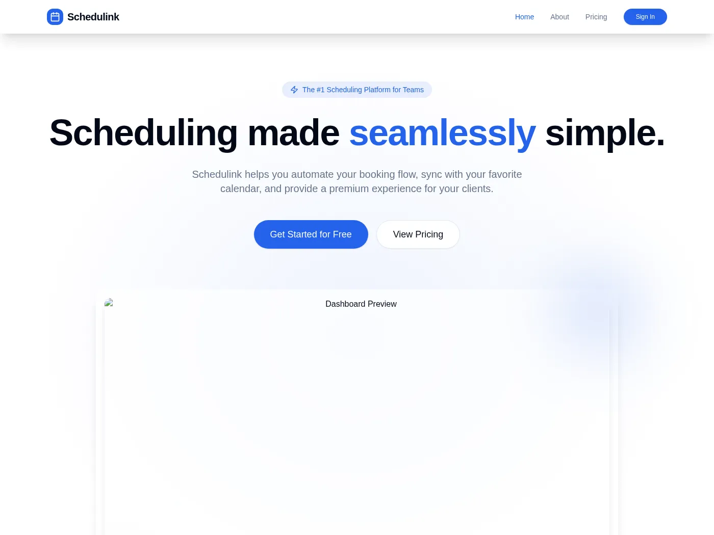 Schedulink Website