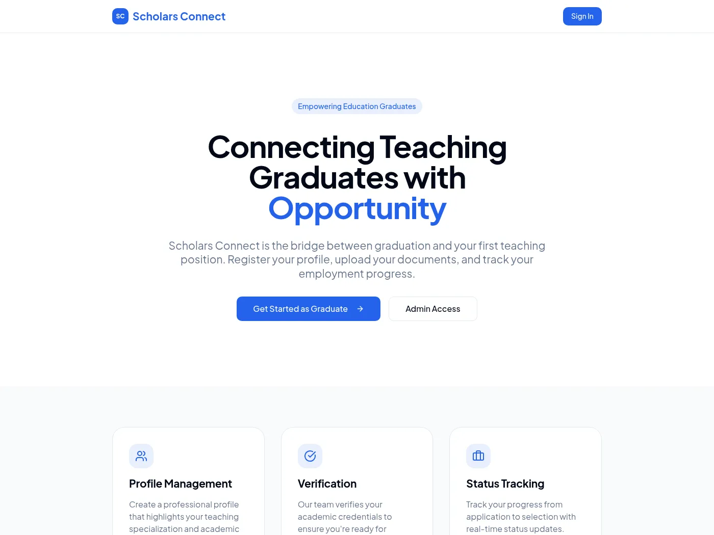 Scholars Connect