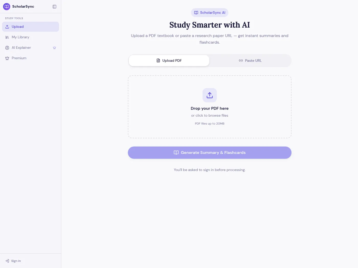 ScholarSync AI Assistant