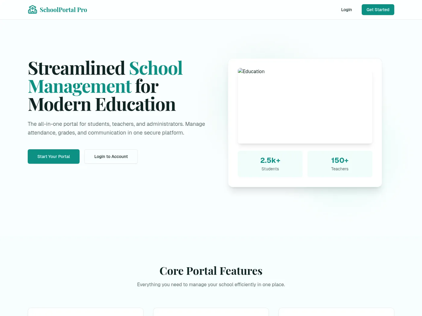 School Portal Pro