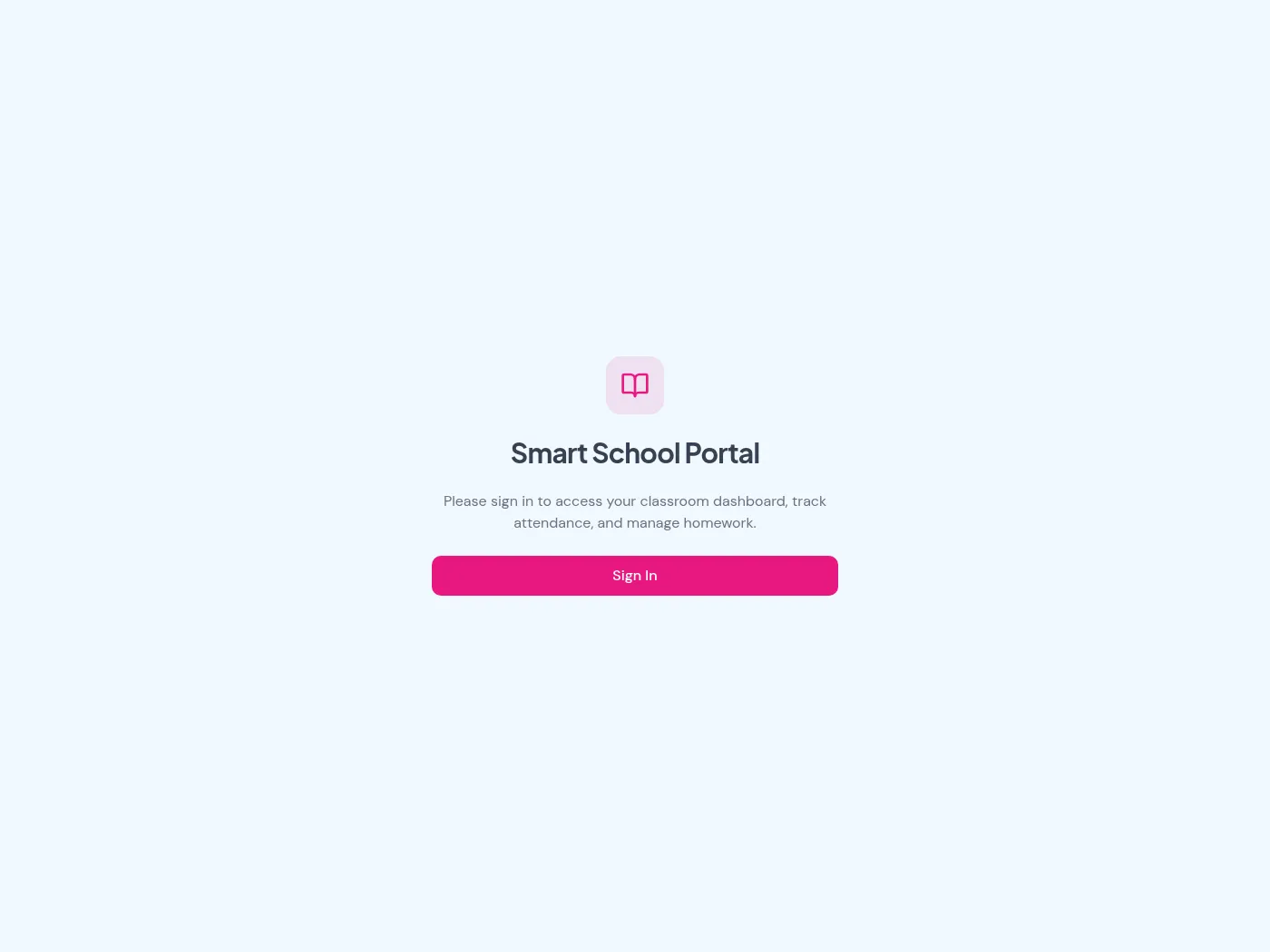 Smart School Portal