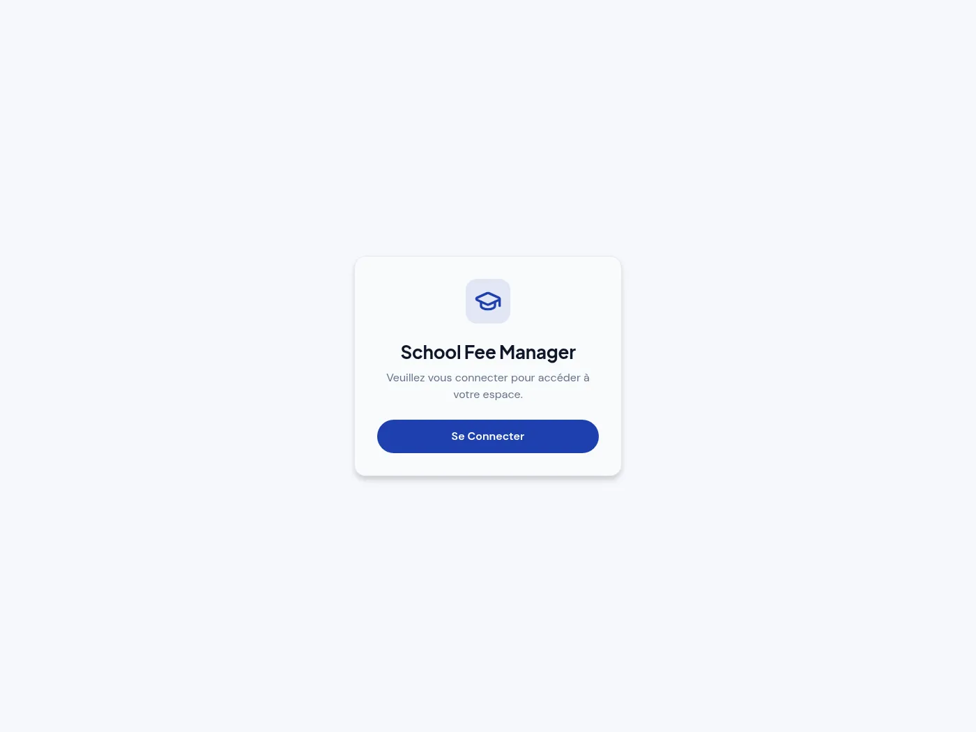 School Fee Manager