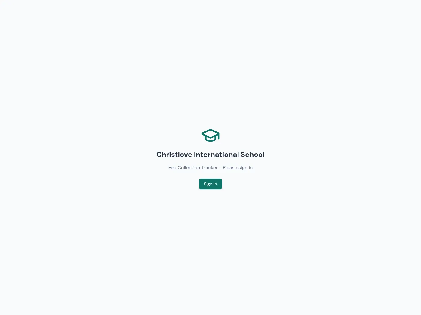 School Fee Tracker