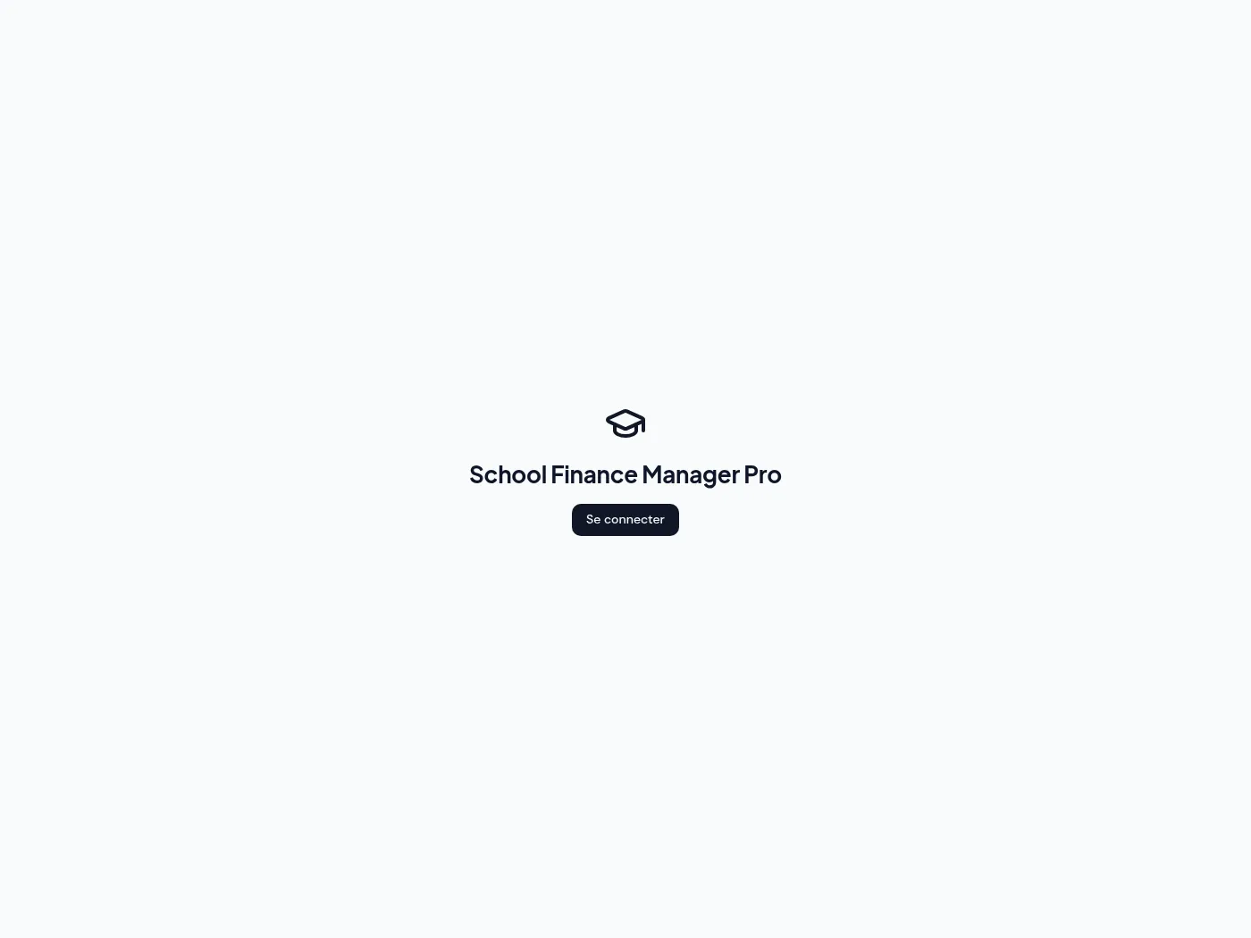 School Finance Manager