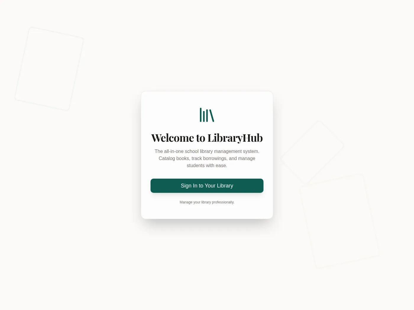 School Library Hub