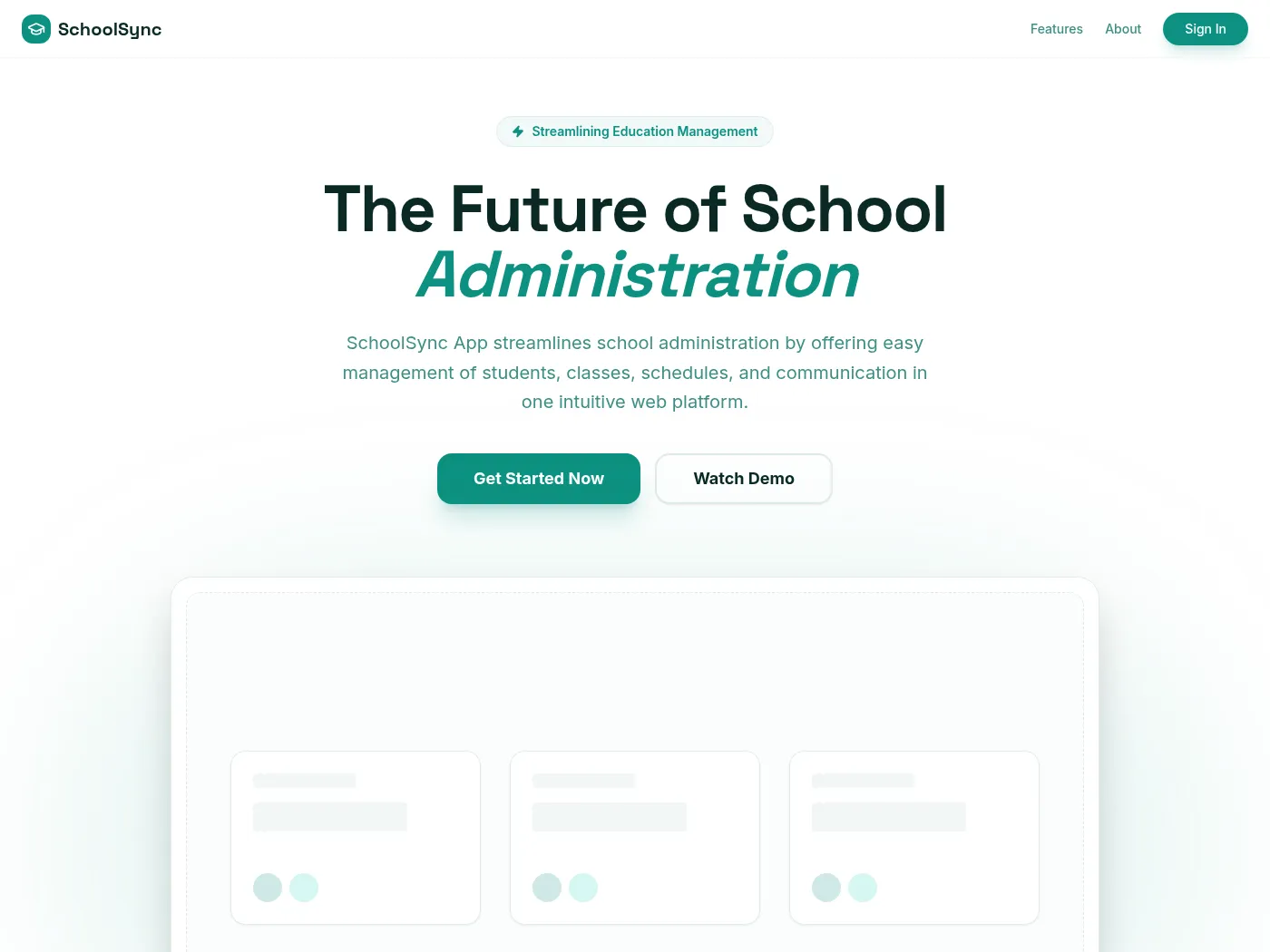 SchoolSync App