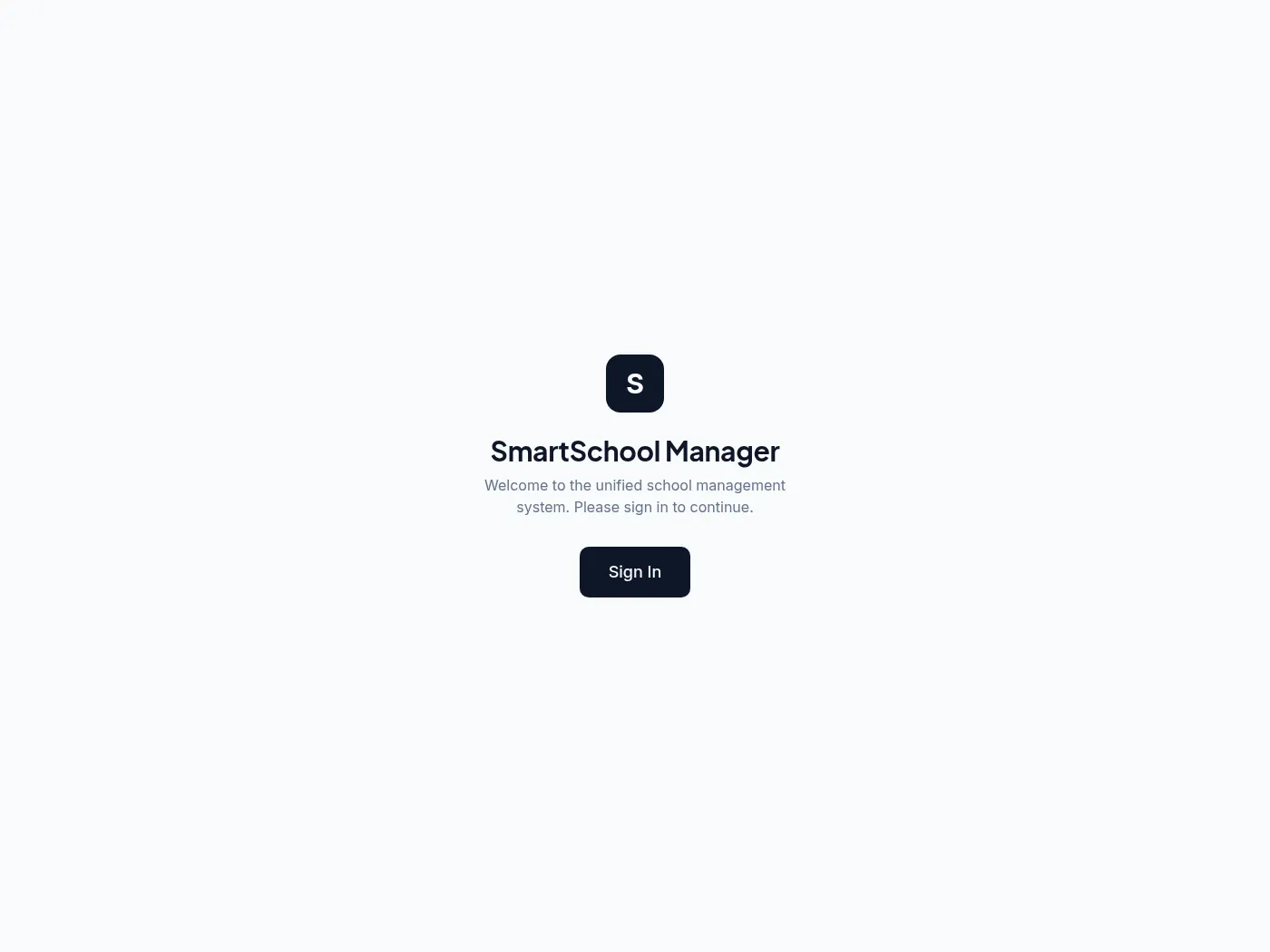 SmartSchool Manager