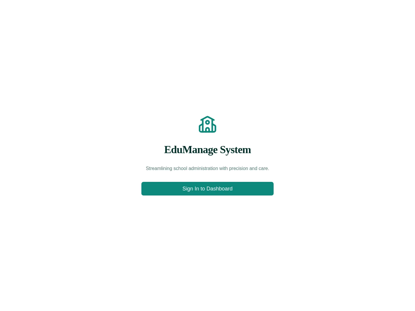 EduManage System