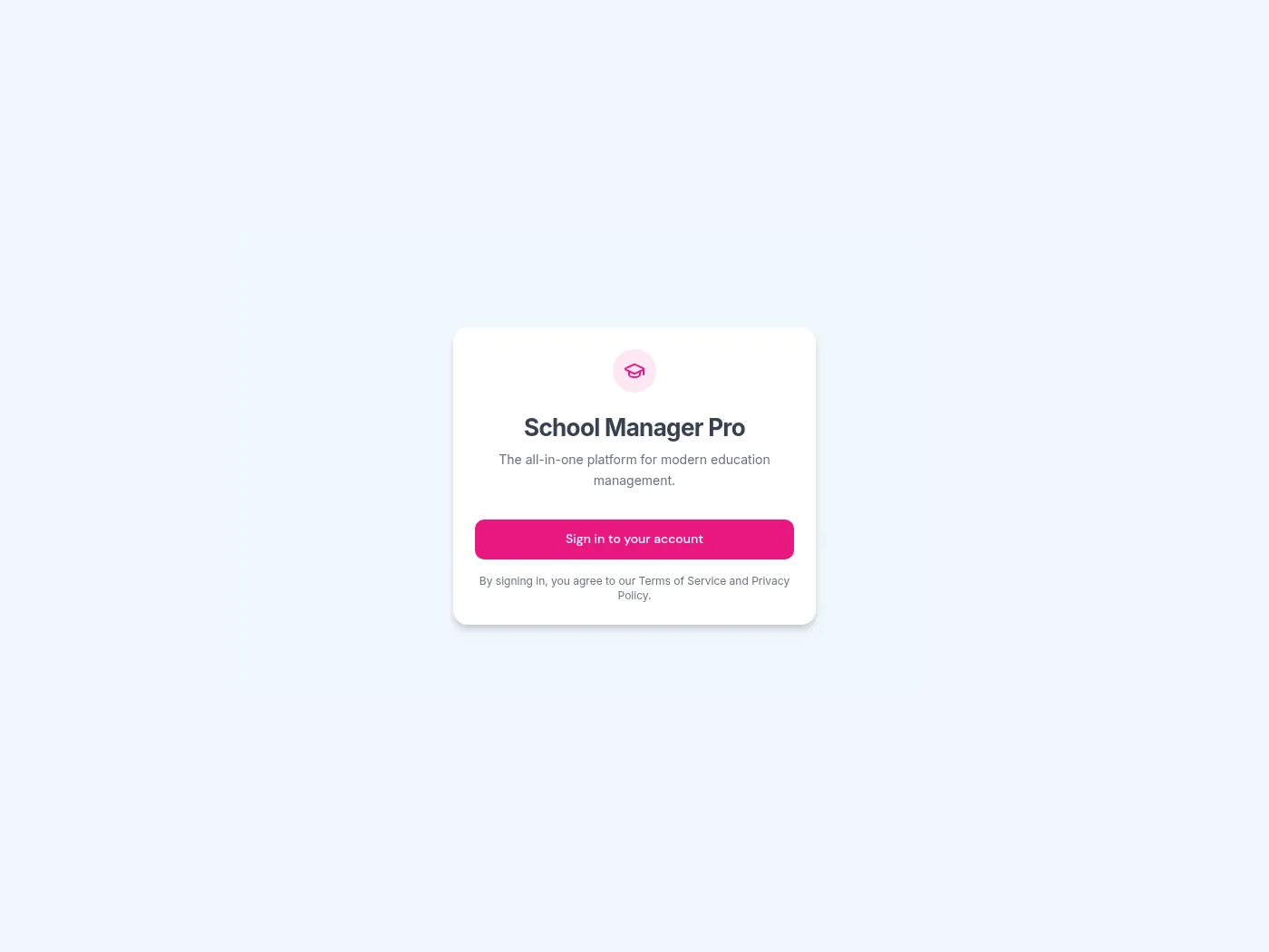 School Manager Pro