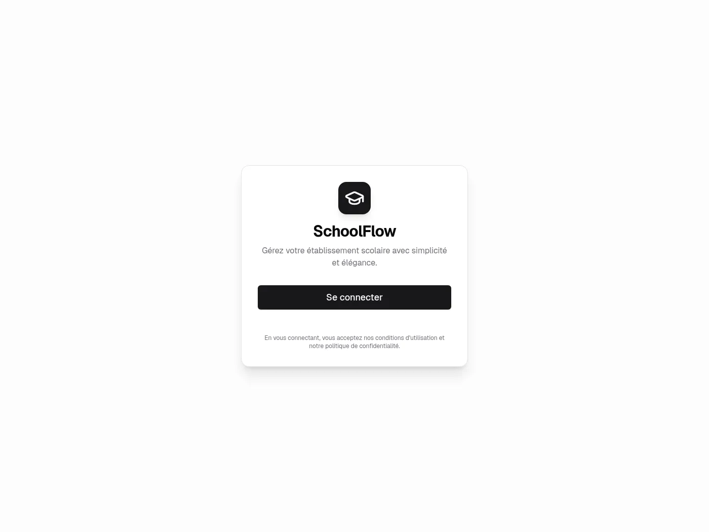 SchoolFlow Manager