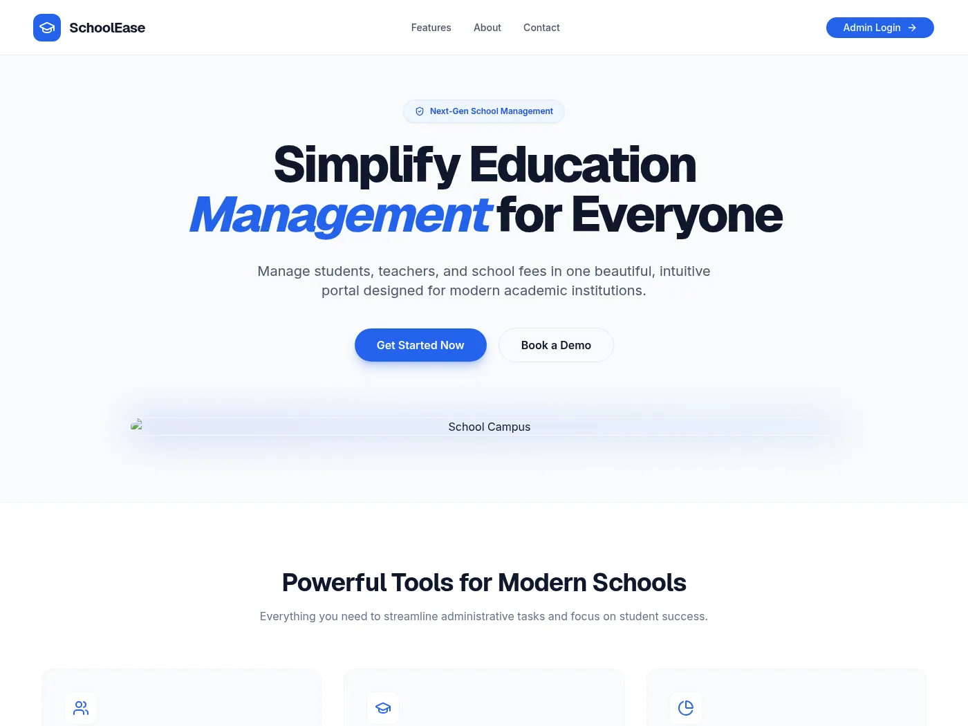 SchoolEase Portal