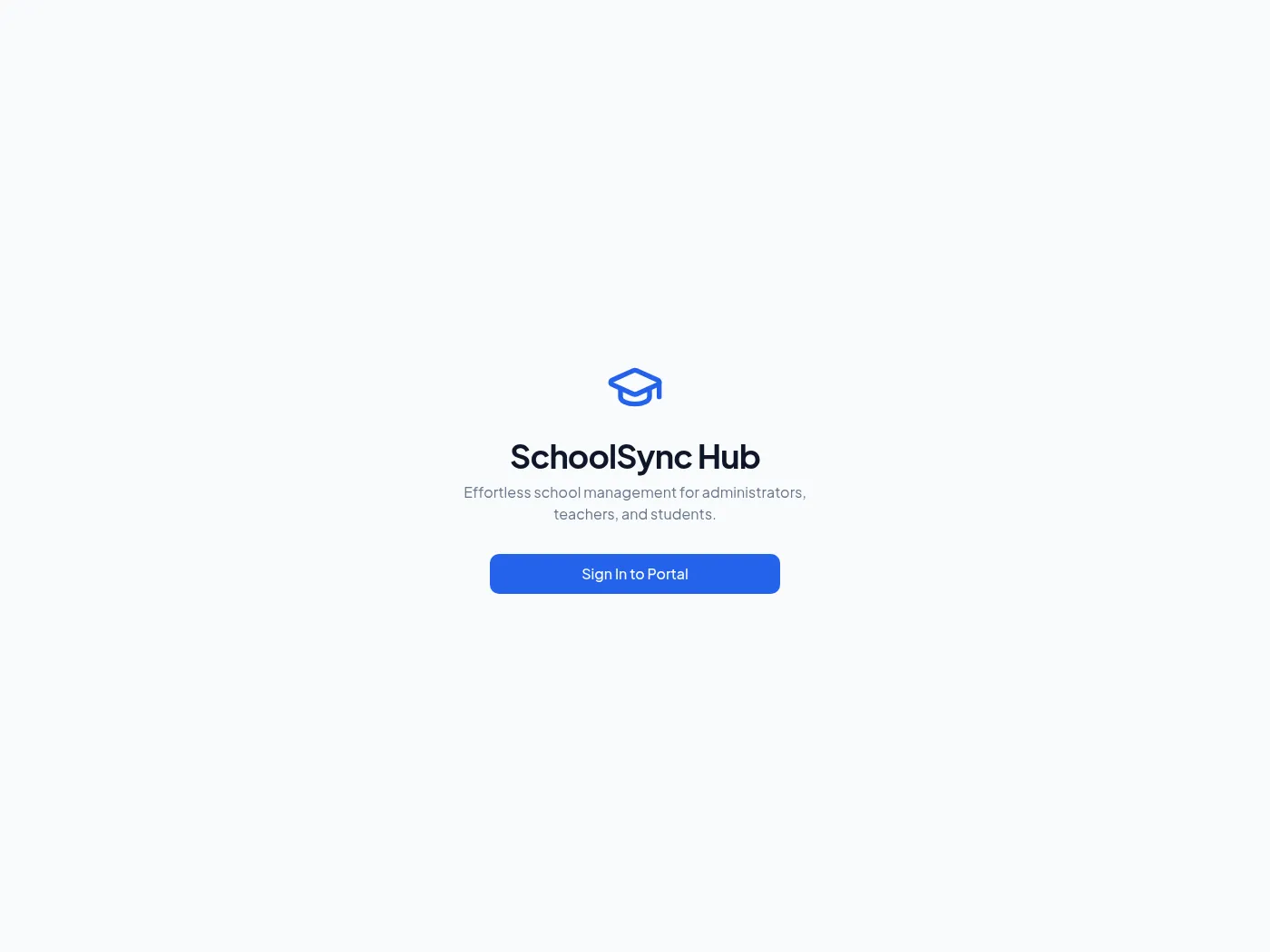 SchoolSync Hub