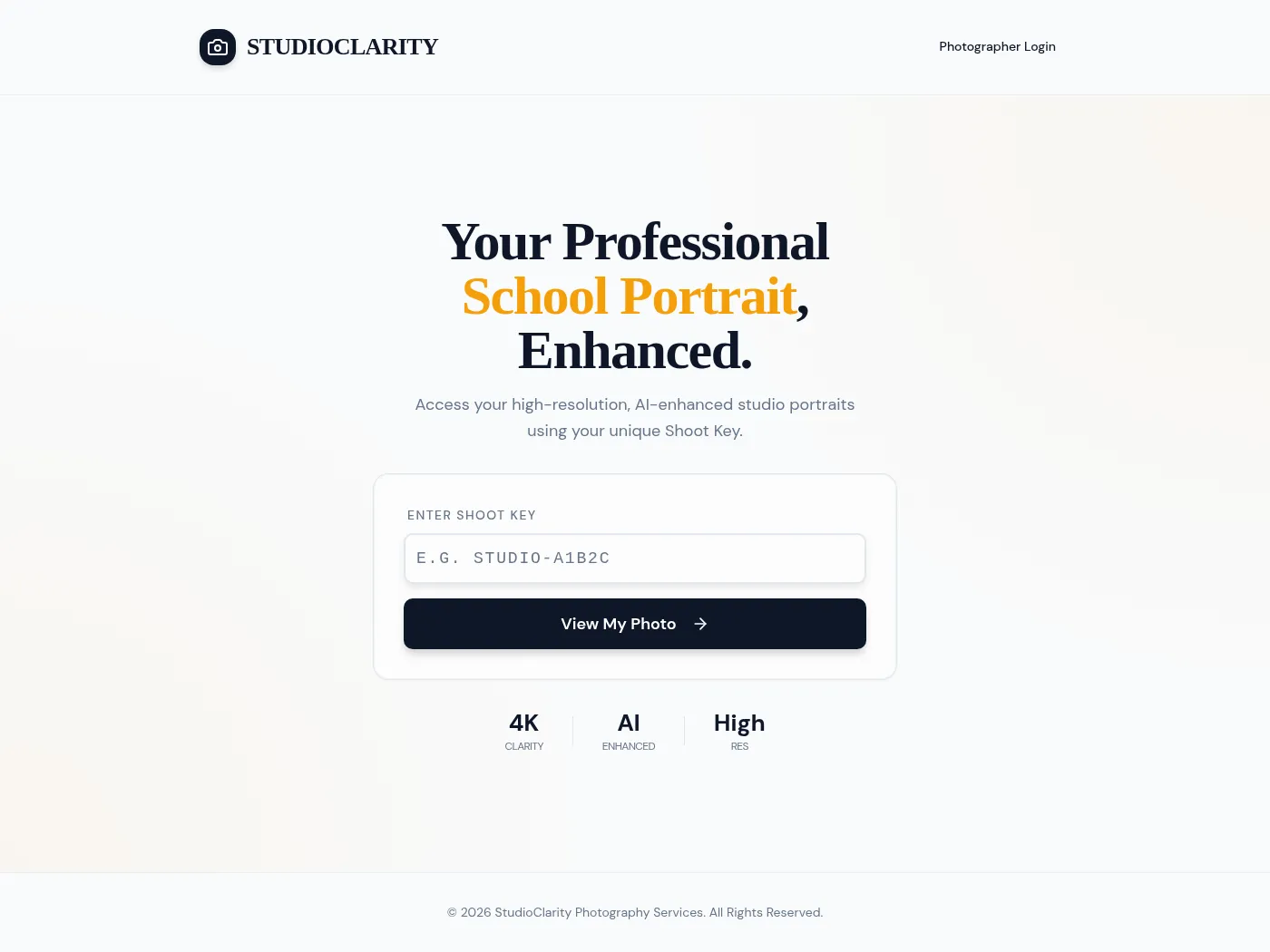 StudioClarity School Editor