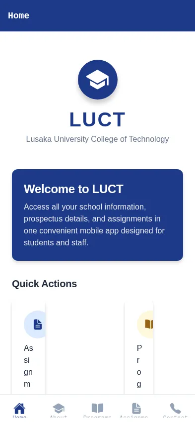 School Prospectus App