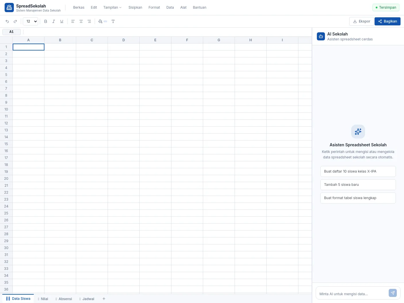 Spreadsheet School Web