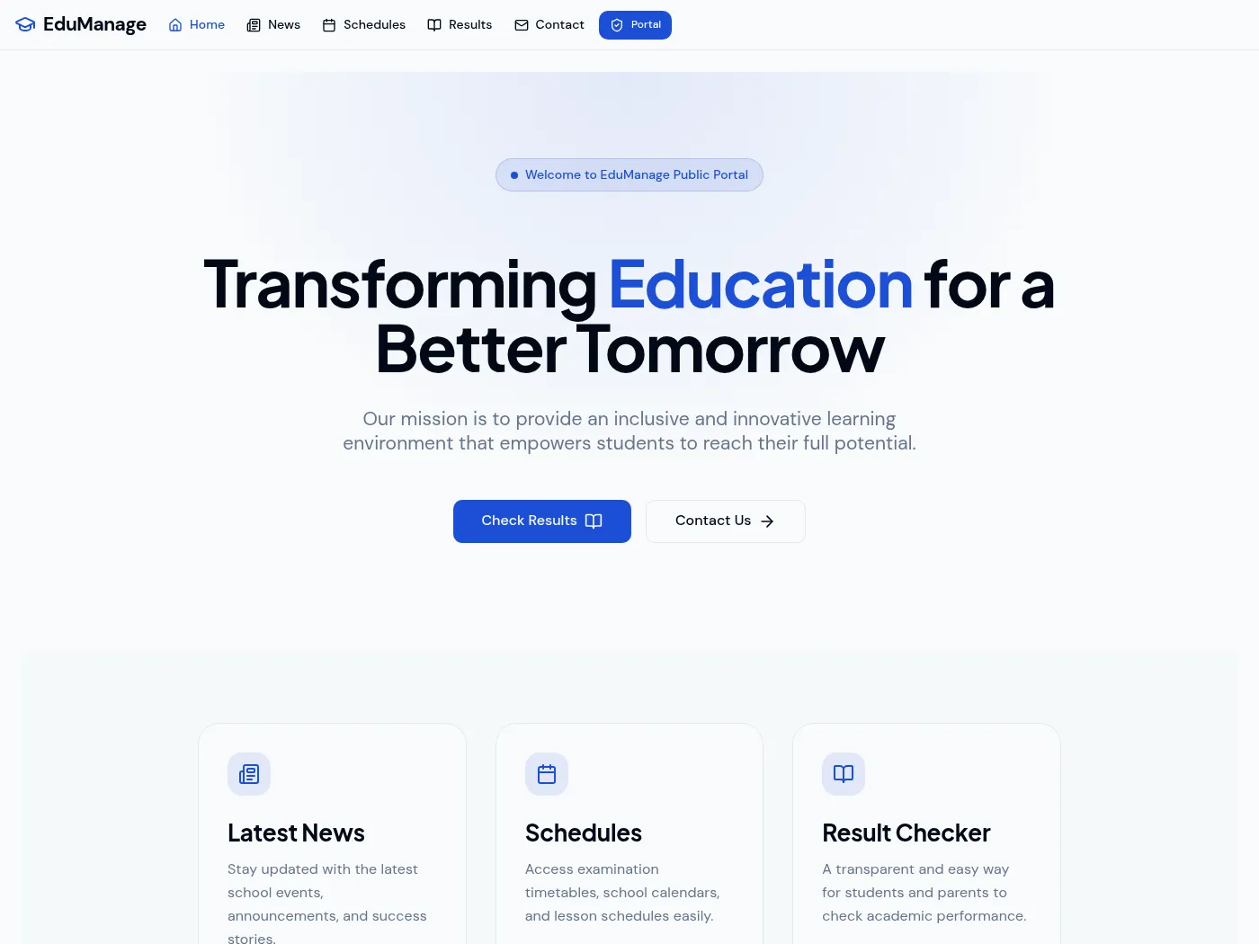 EduManage School System