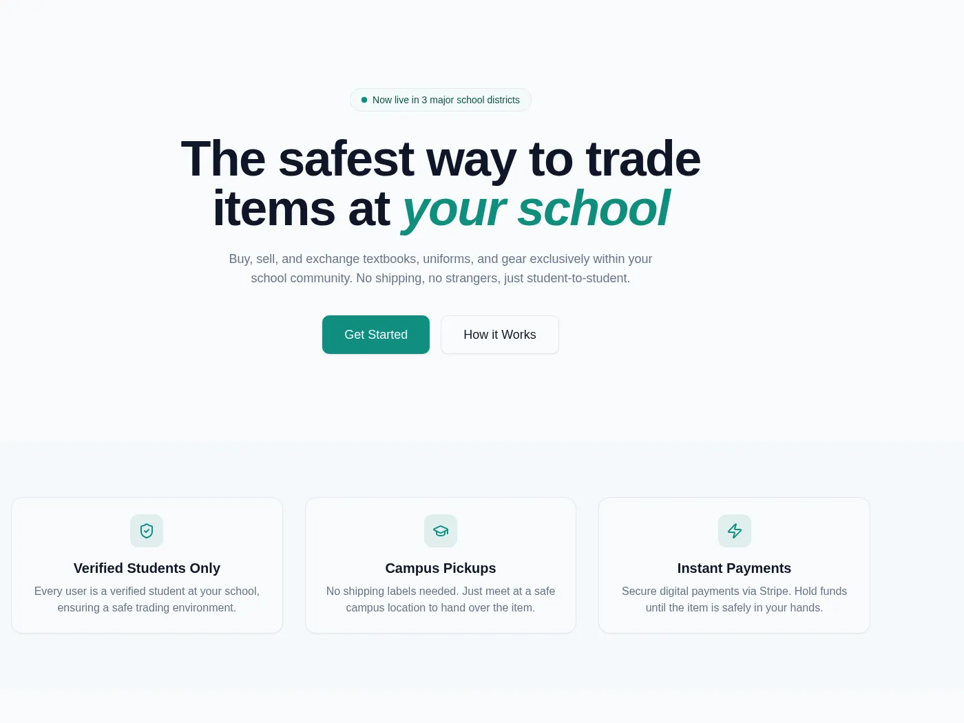 SchoolTrade Hub