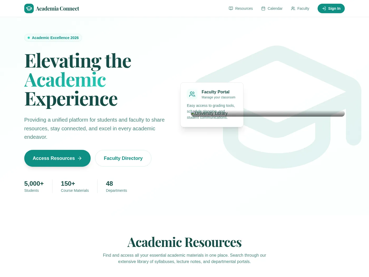 School Connect Site