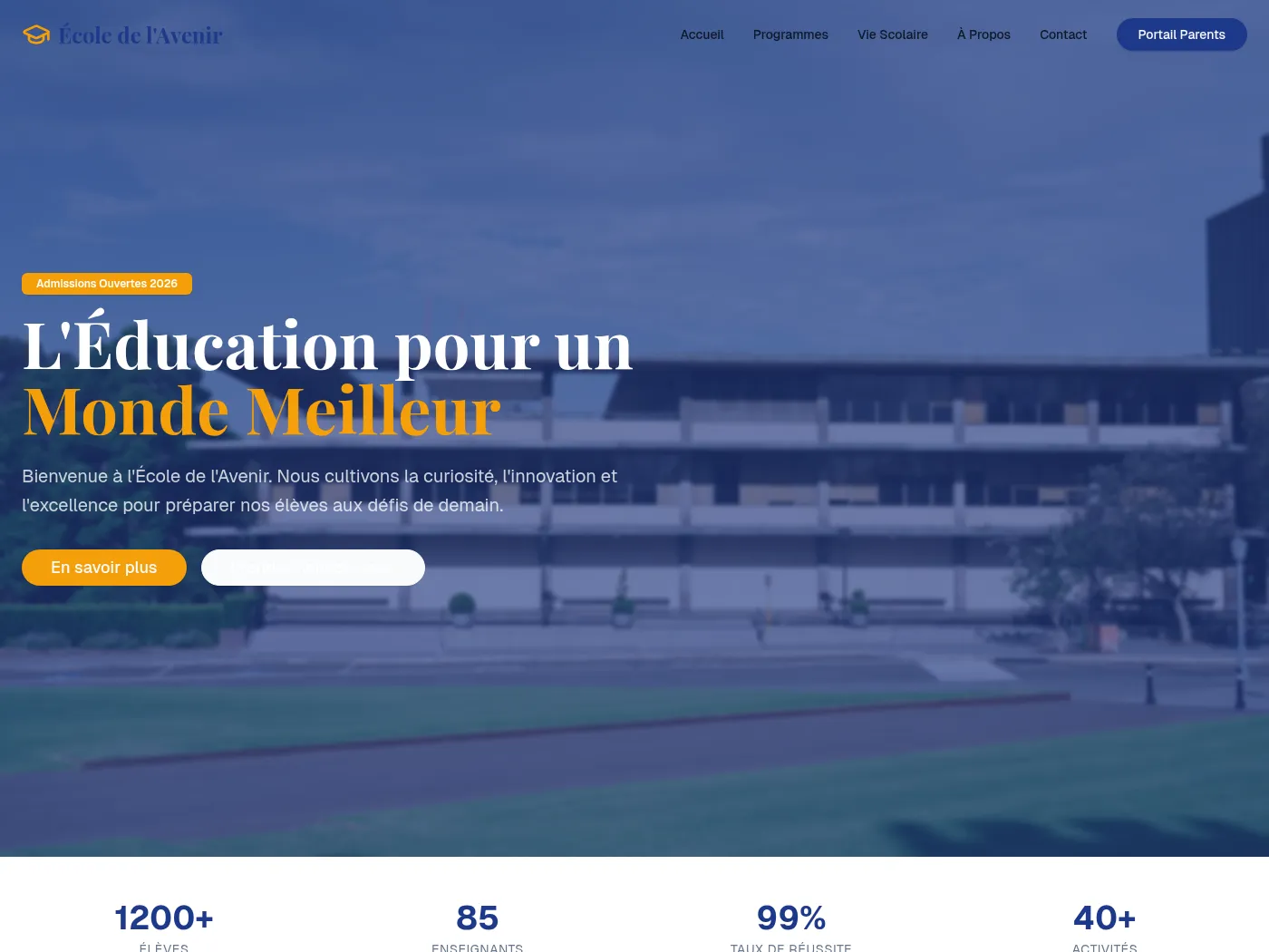 École Web Présence