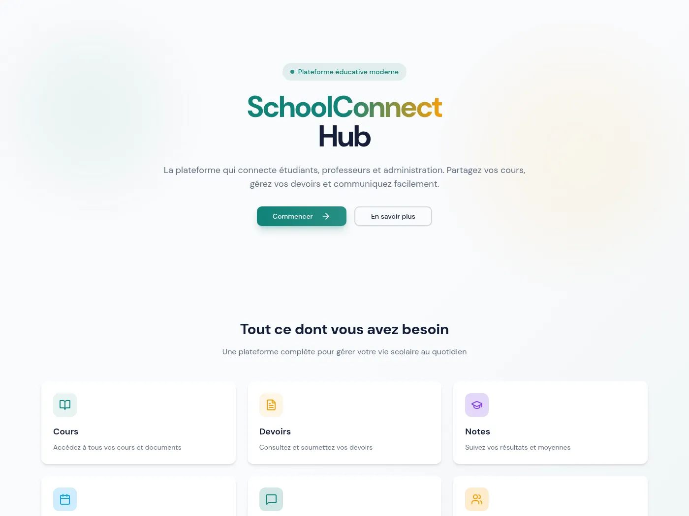 SchoolConnect Hub