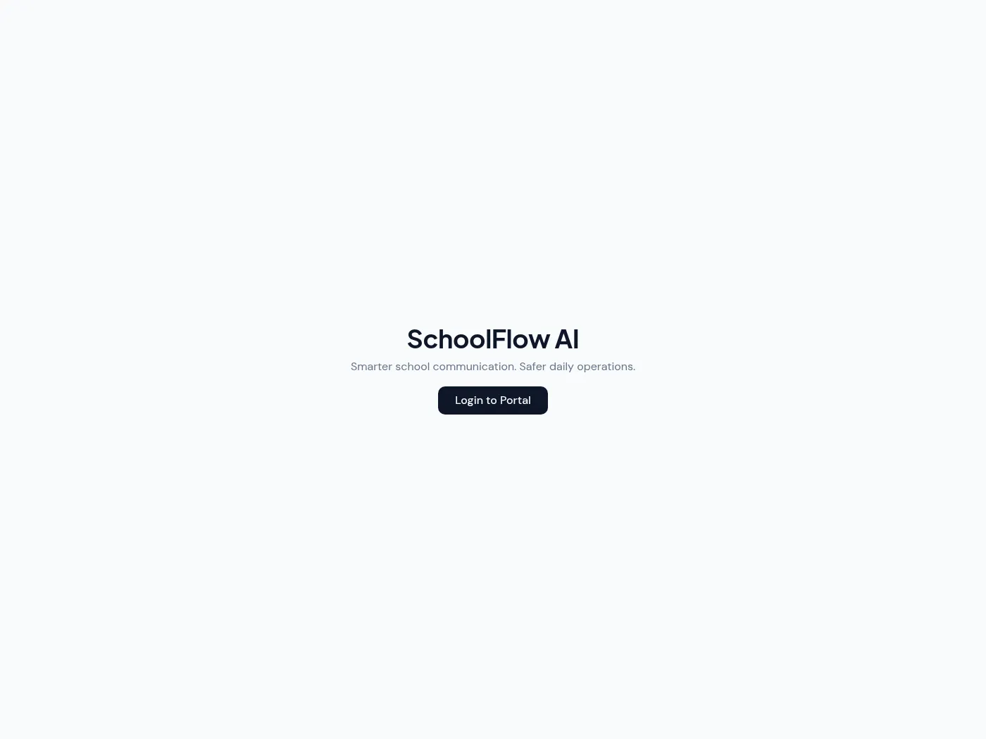 SchoolFlow AI