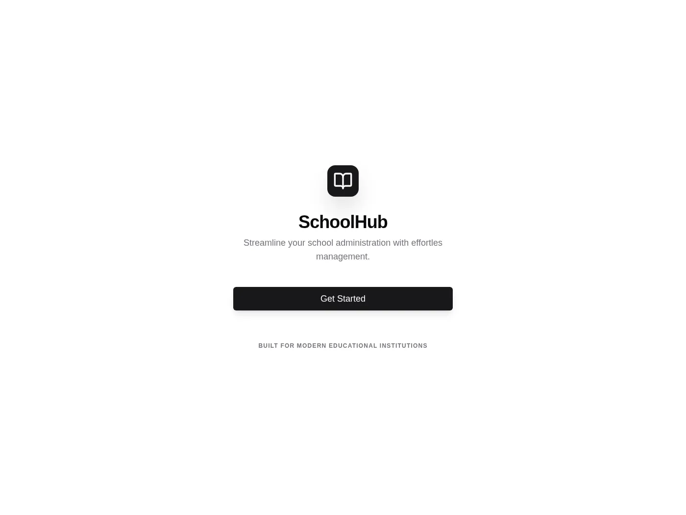SchoolHub App