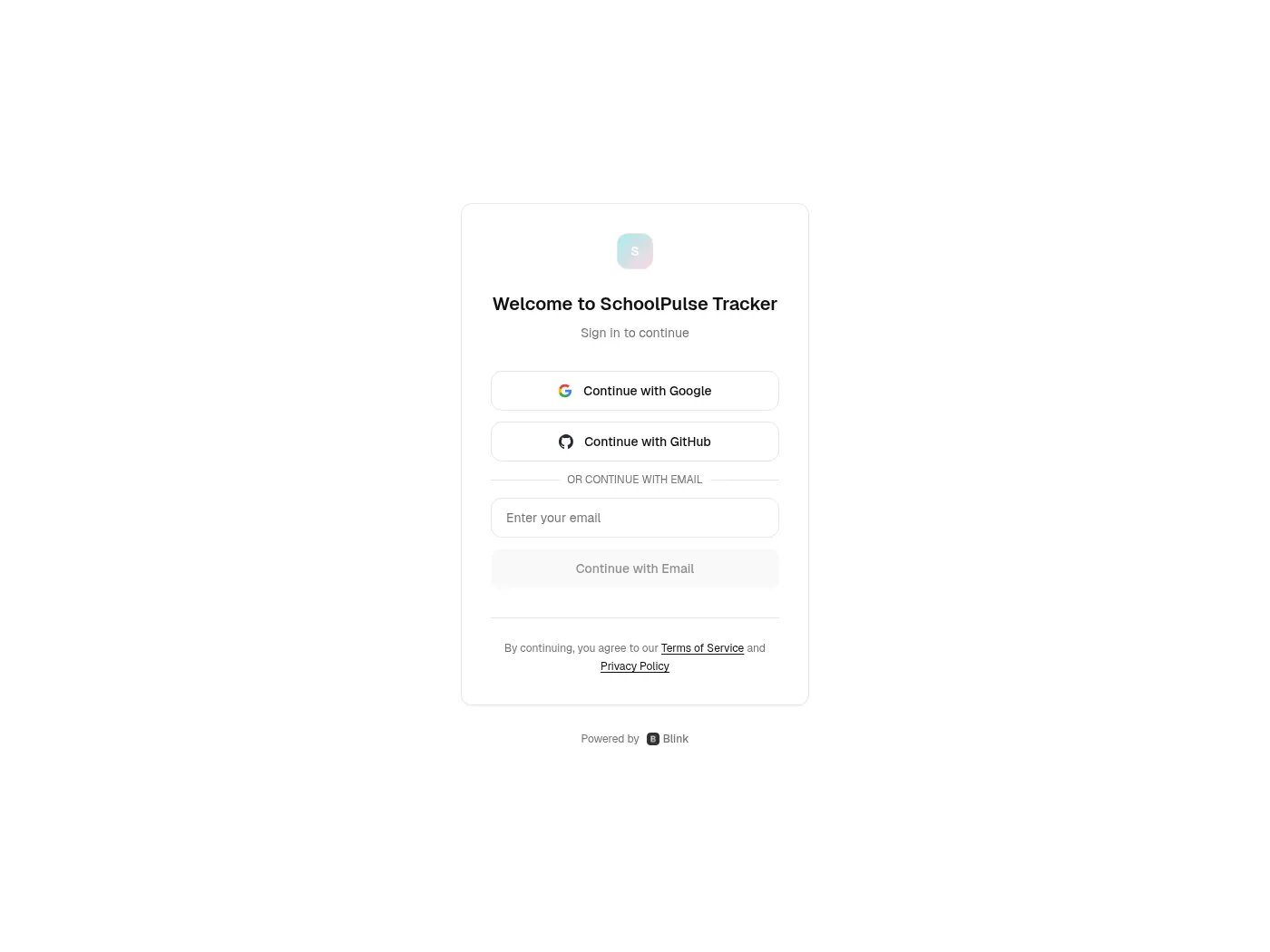 SchoolPulse Tracker