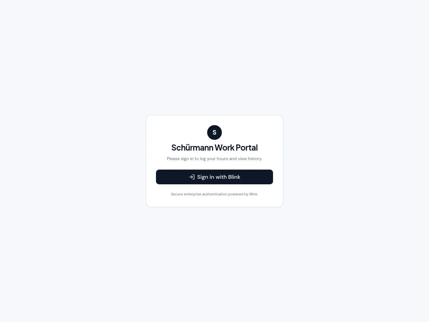 Schürmann Work Portal