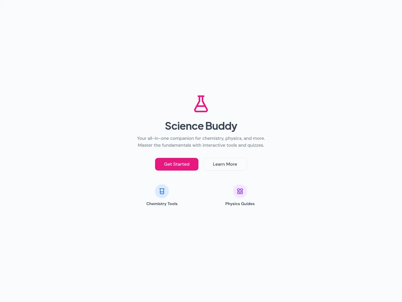 Science Buddy App