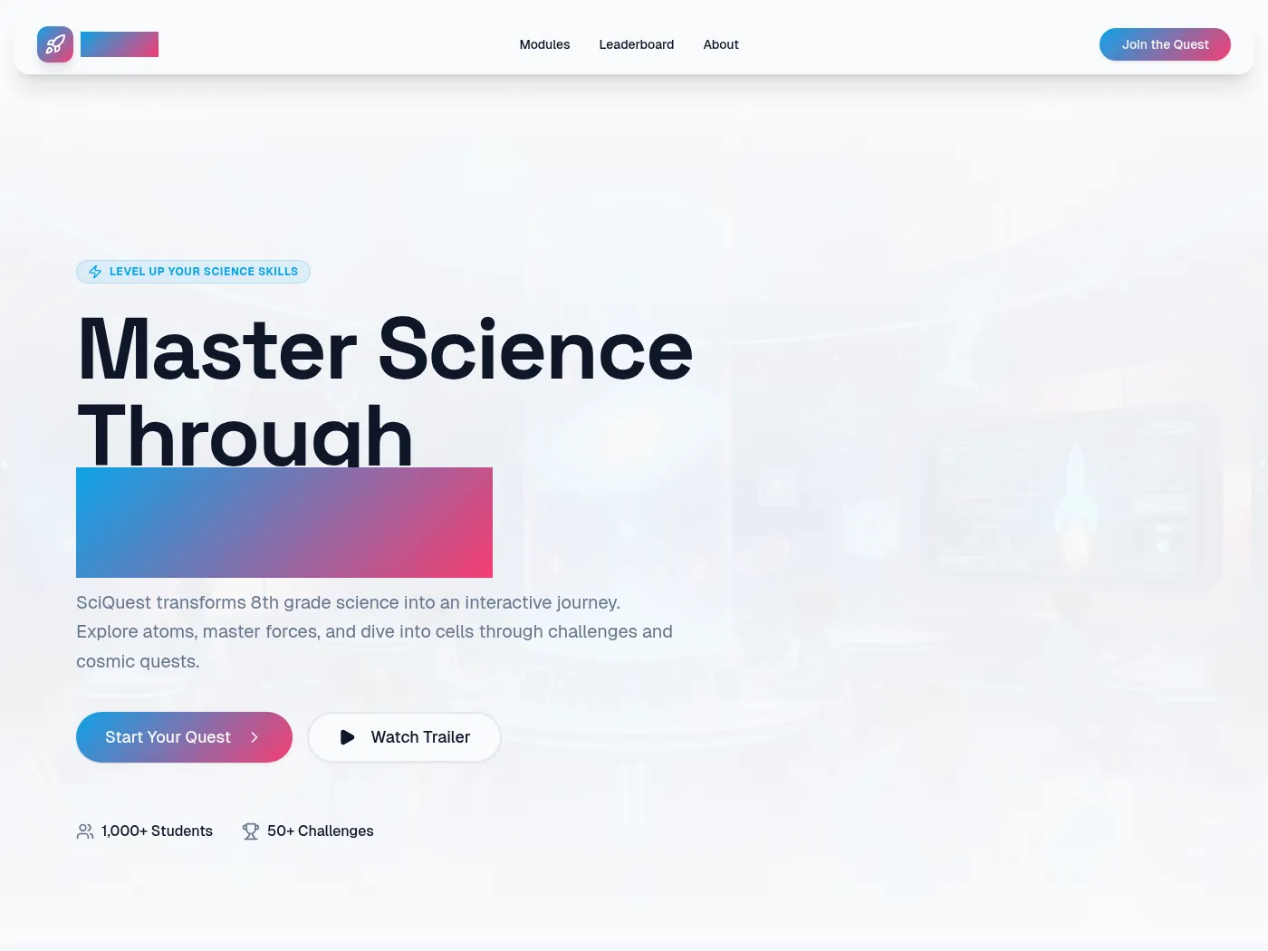 SciQuest Interactive Game