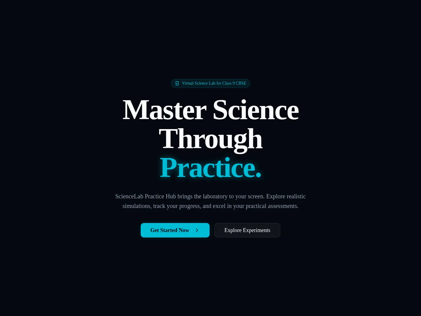 ScienceLab Practice Hub