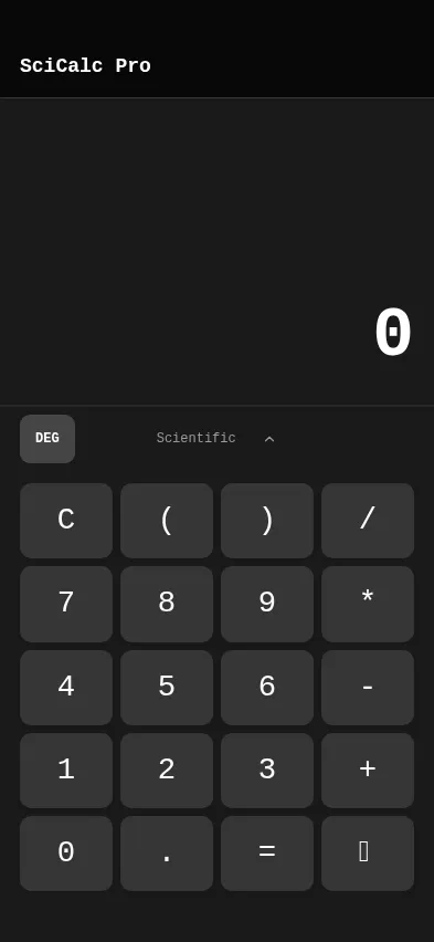 SciCalc Pro