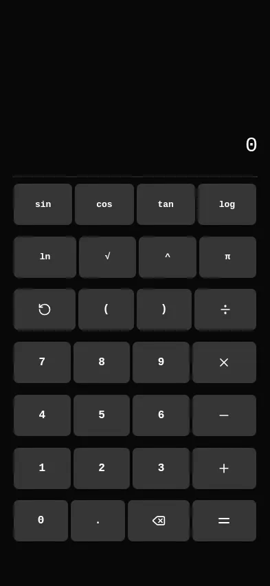 SciCalc Web App