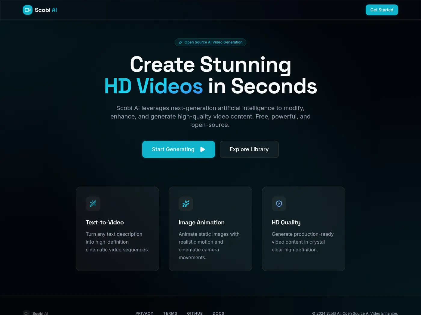 Scobi AI Video Enhancer