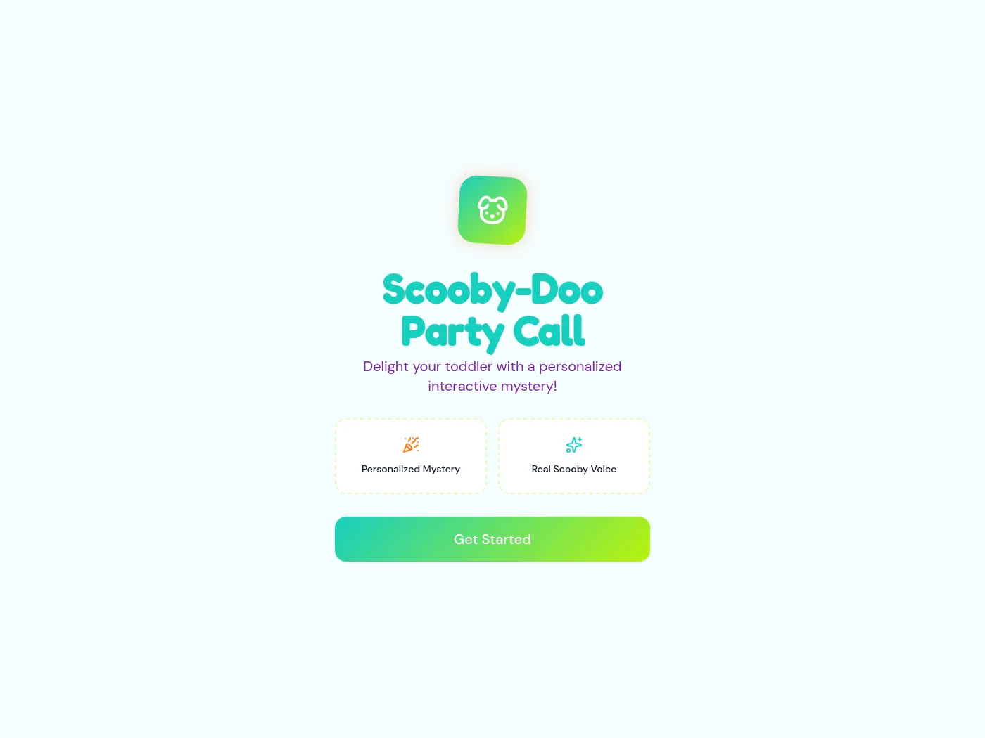 Scooby-Doo Party Call