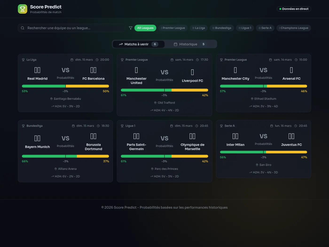 Score Probability App