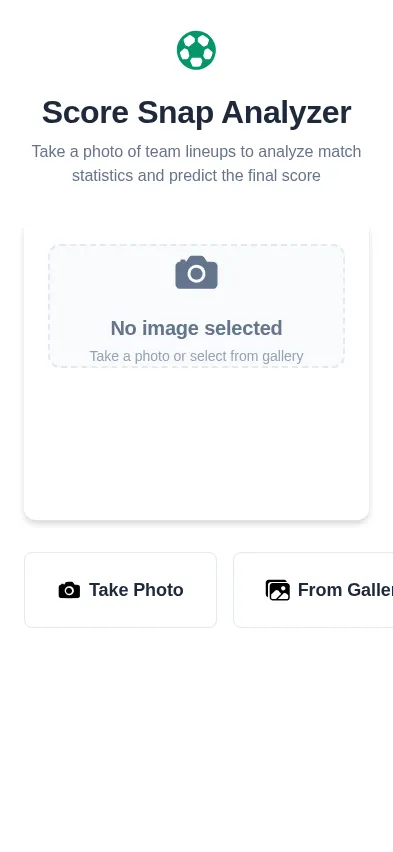 Score Snap Analyzer