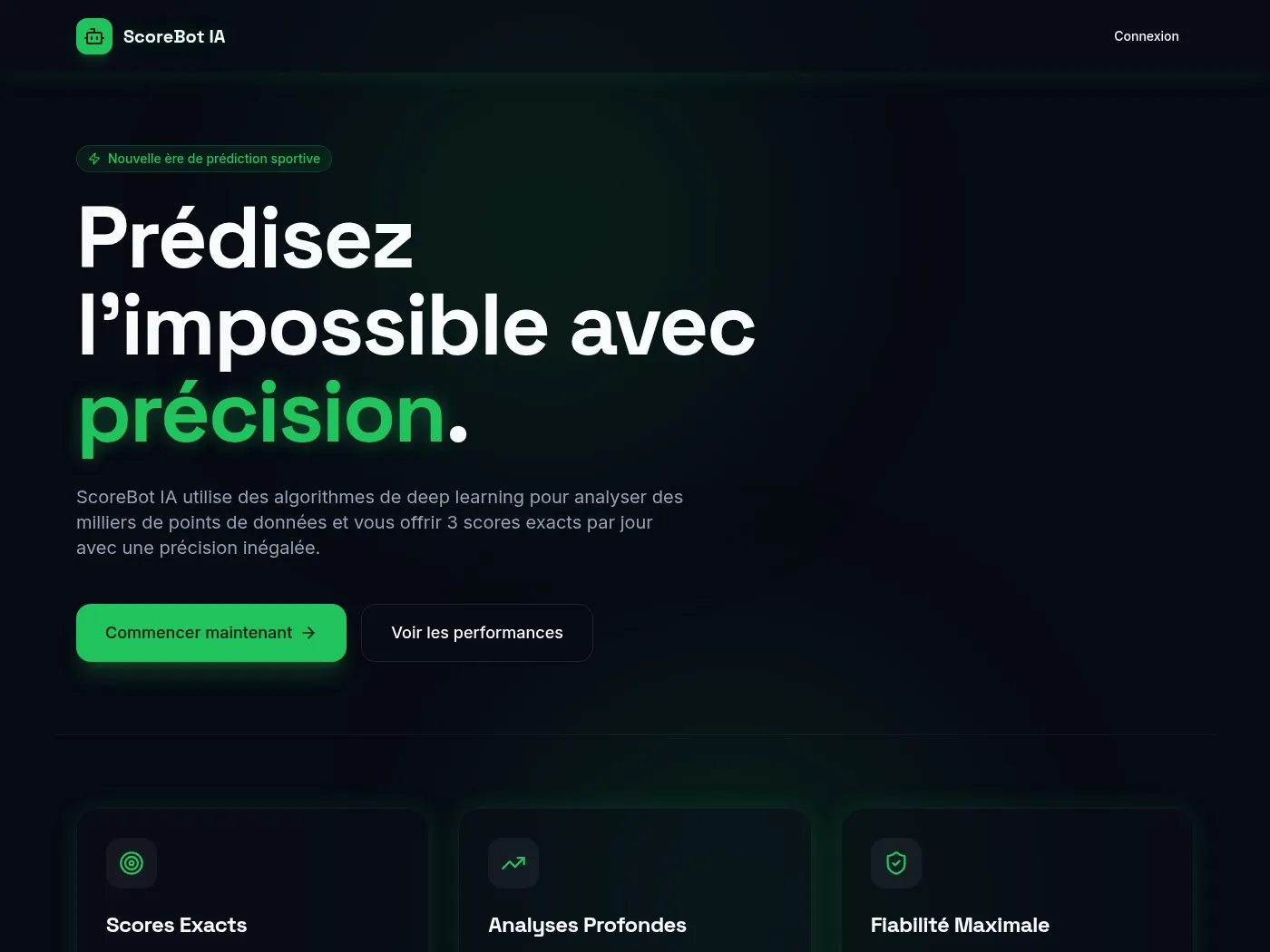 ScoreBot Prédictif IA