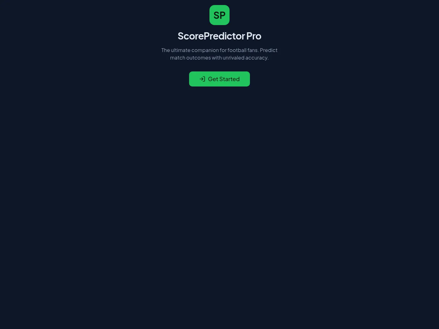 ScorePredictor Pro