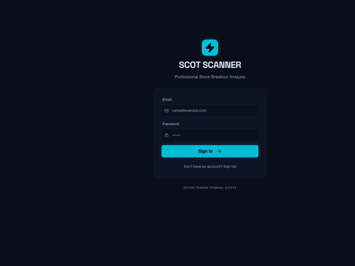 Scot Breakout Scanner