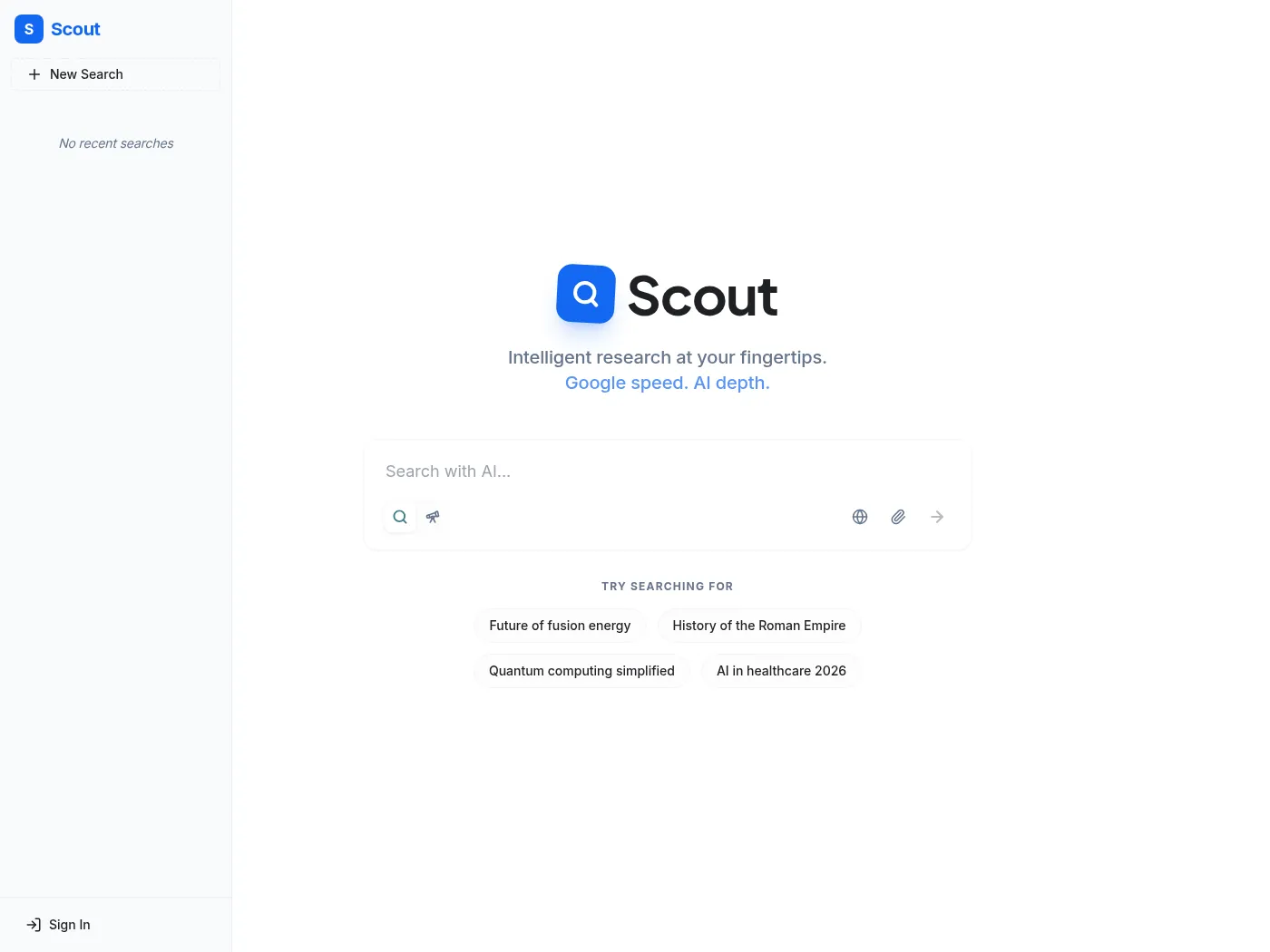 Scout Search Engine