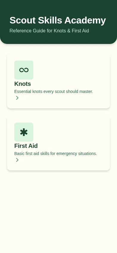 Scout Skills Academy