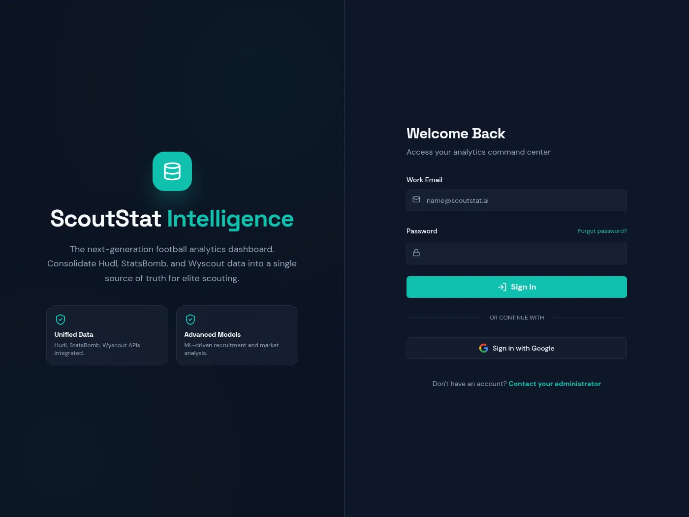 ScoutStat Dashboard