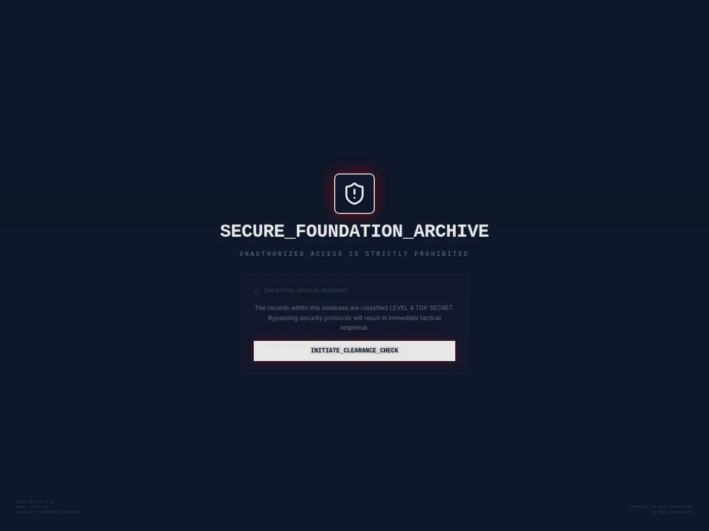 SCP 035 Archive