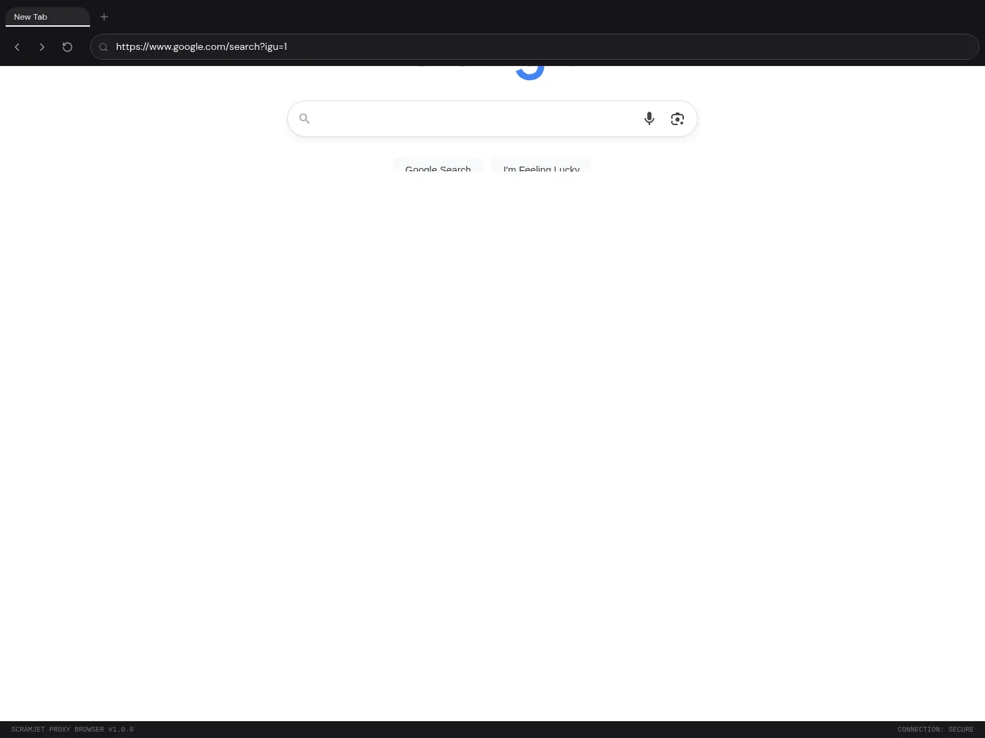 Scramjet Proxy Browser