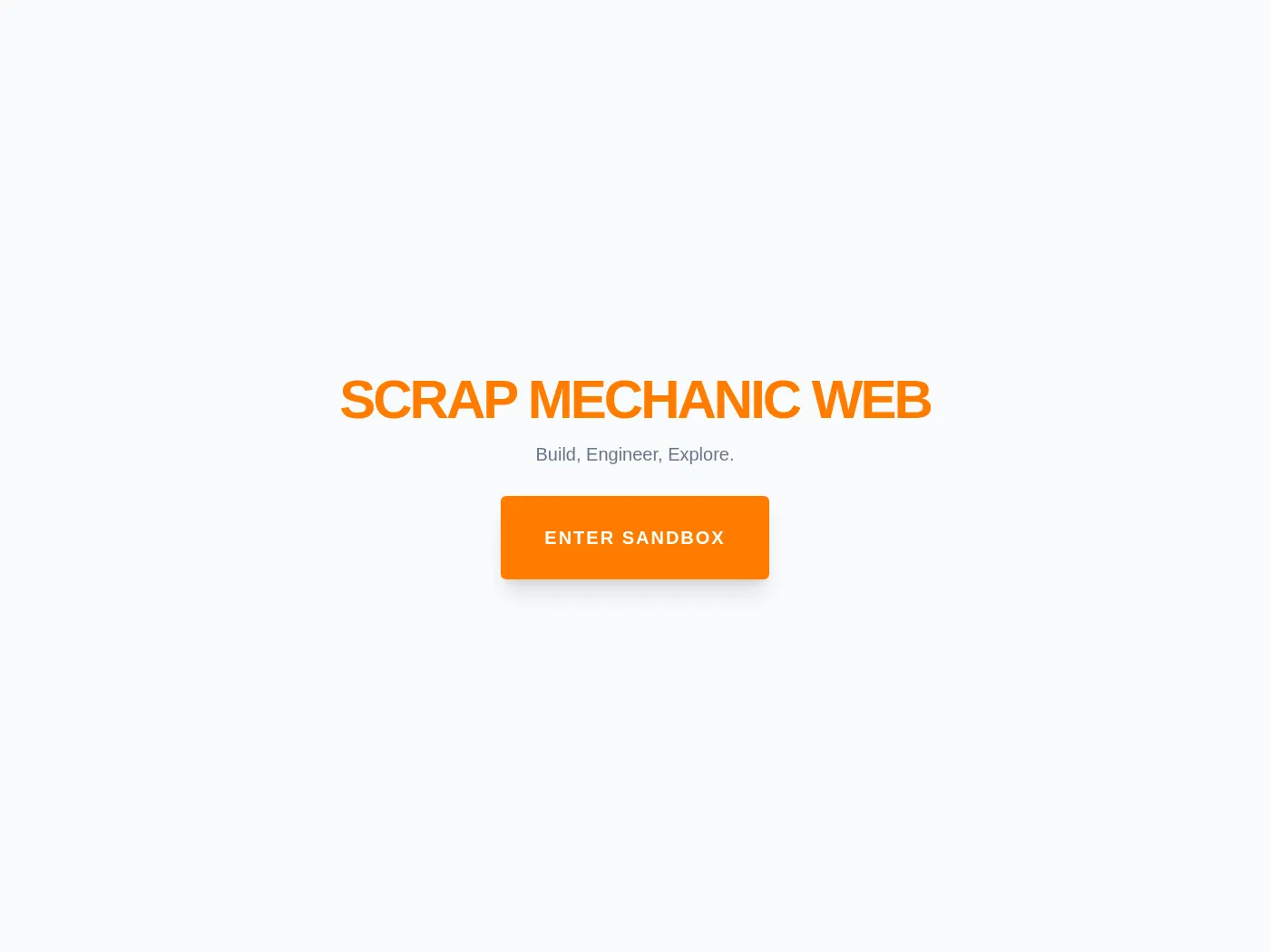 Scrap Mechanic Clone