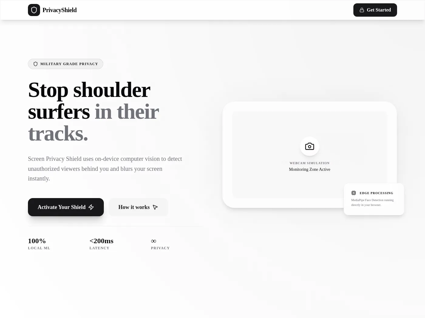Screen Privacy Shield