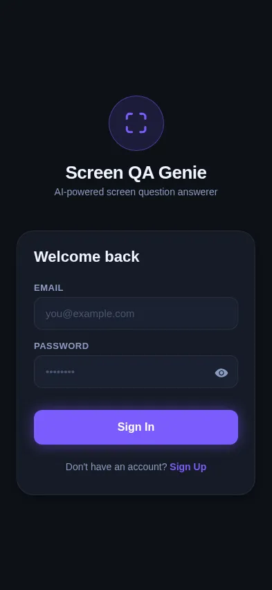 Screen QA Genie
